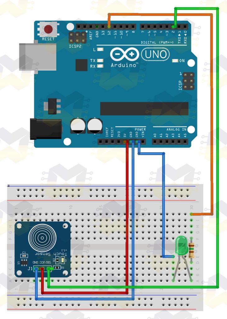 Como usar com Arduino - Sensor Capacitivo Touch (Toque) TTP223B - BLOG ... Como usar com Arduino - Sensor Capacitivo Touch (Toque) TTP223B - BLOG ...